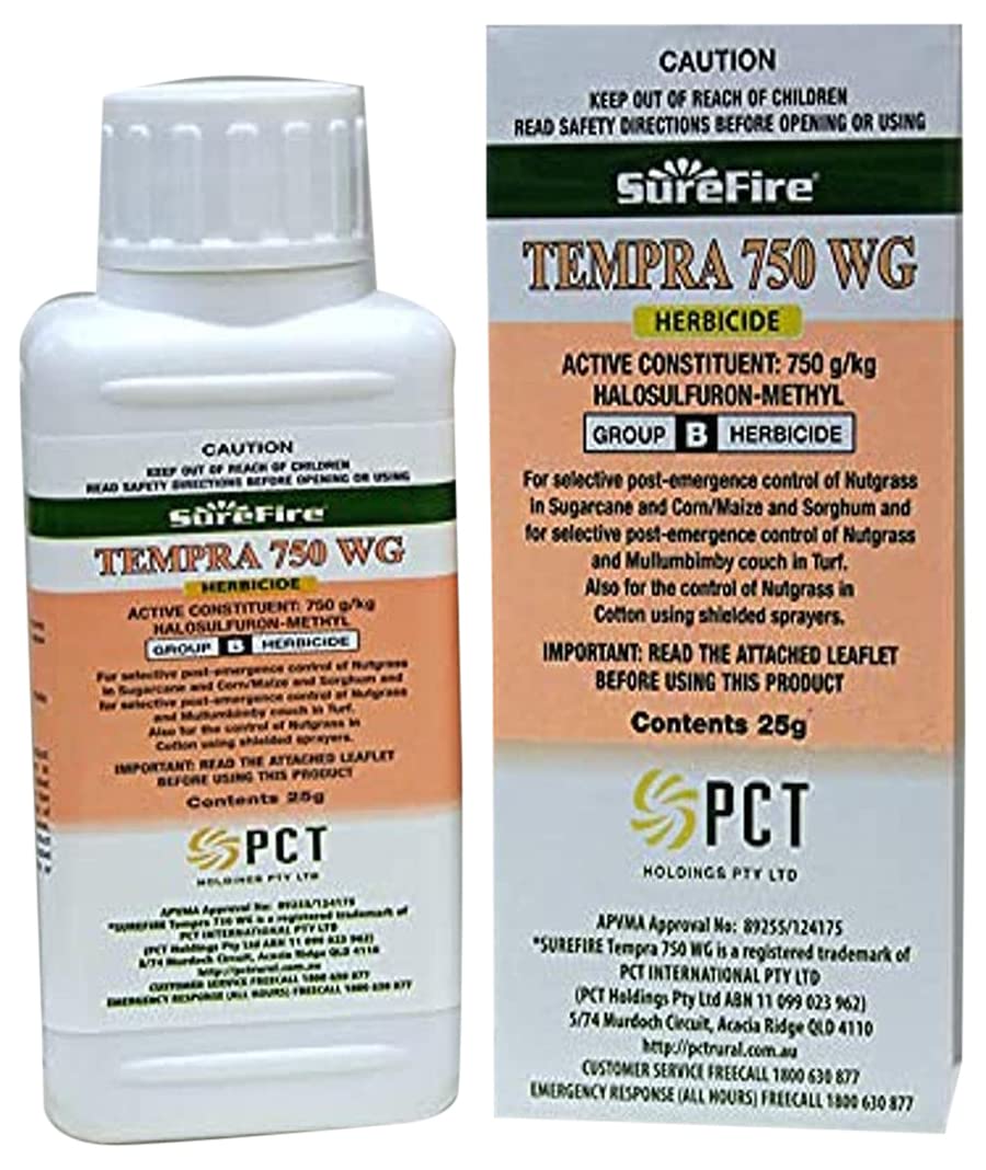 SureFire Tempra 750 WG Nutgrass and Mullumbimby Couch Herbicide 25 g ...