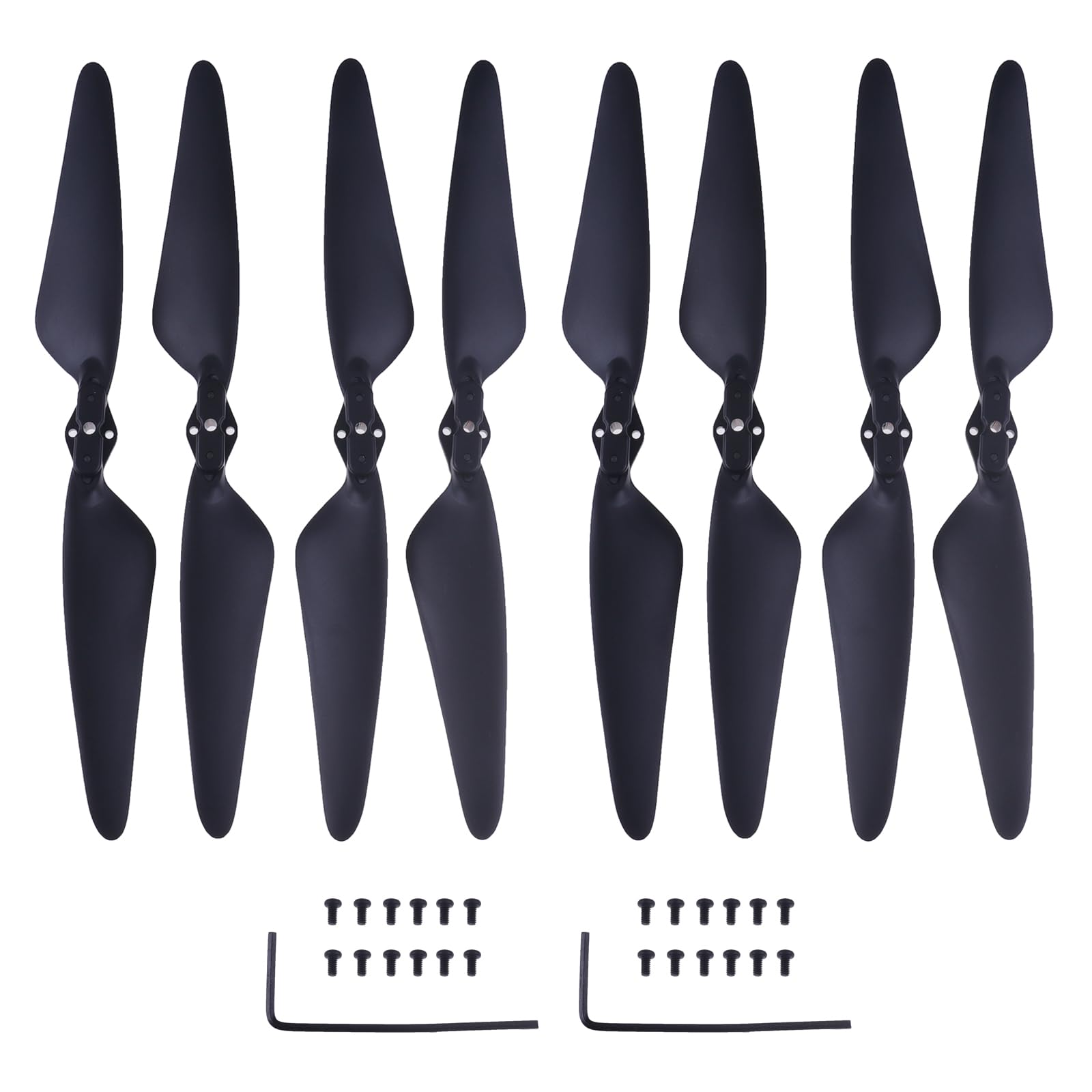 Amazon.com: 2 SET/8PCS Foldable Propeller for F11GIM SJRC F11 DE22 4K ...