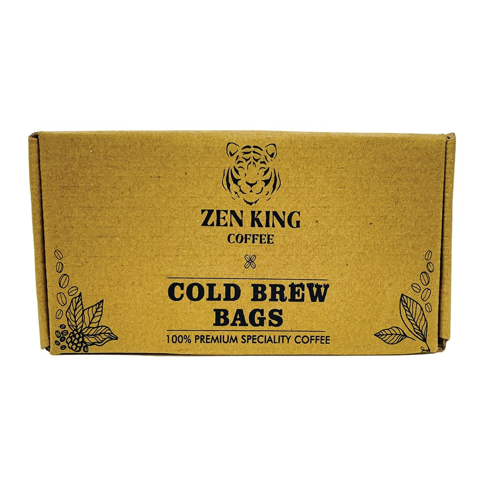 Speciality Cold Brew Coffee Bags by Zen King Coffee : Amazon.in ...