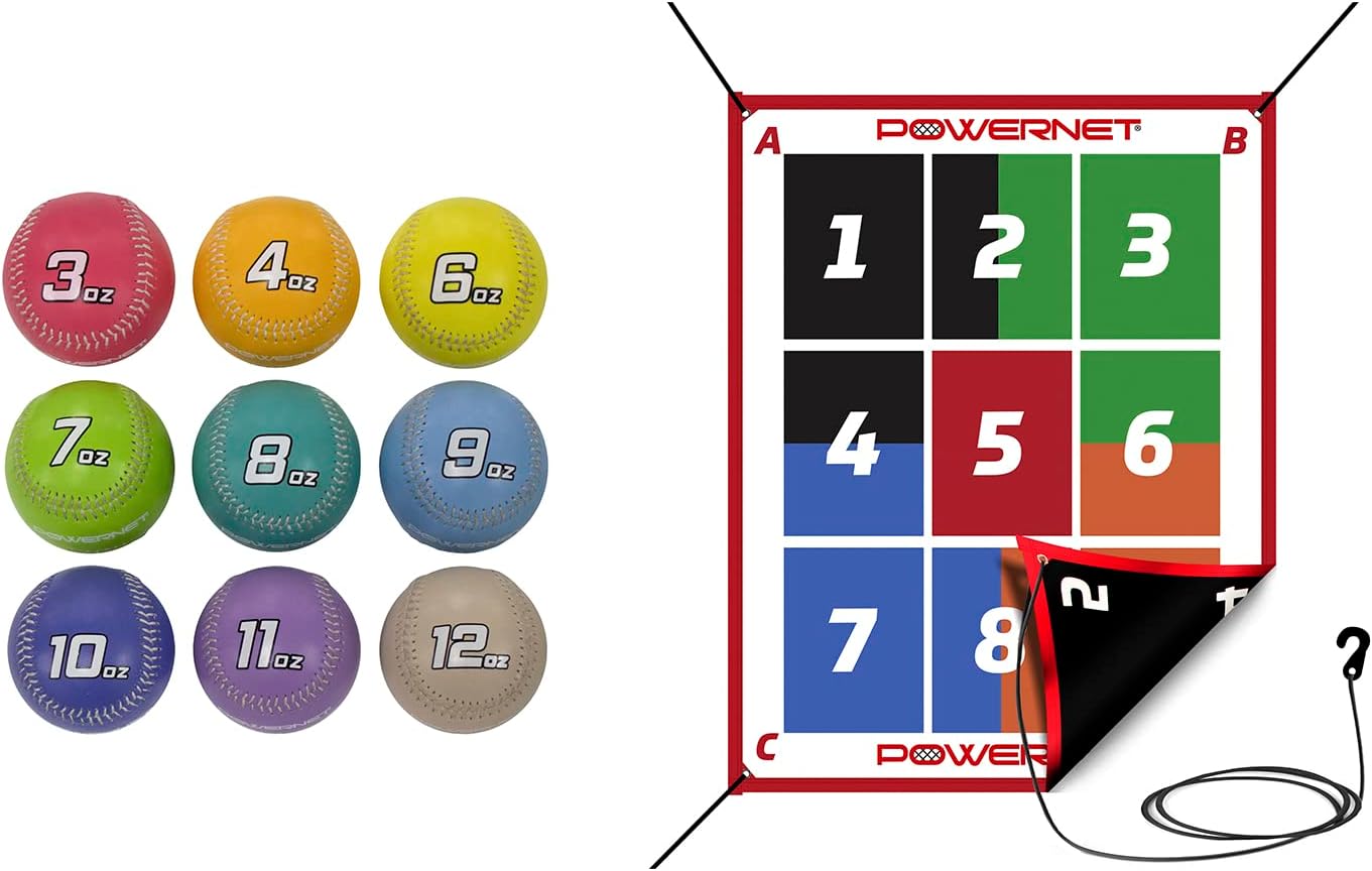 Amazon.com : PowerNet German Marquez Numbered Pitching Pad, Progressive ...