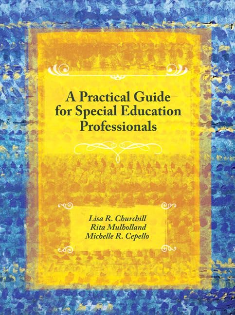 A Practical Guide for Special Education Professionals: Churchill, Lisa ...