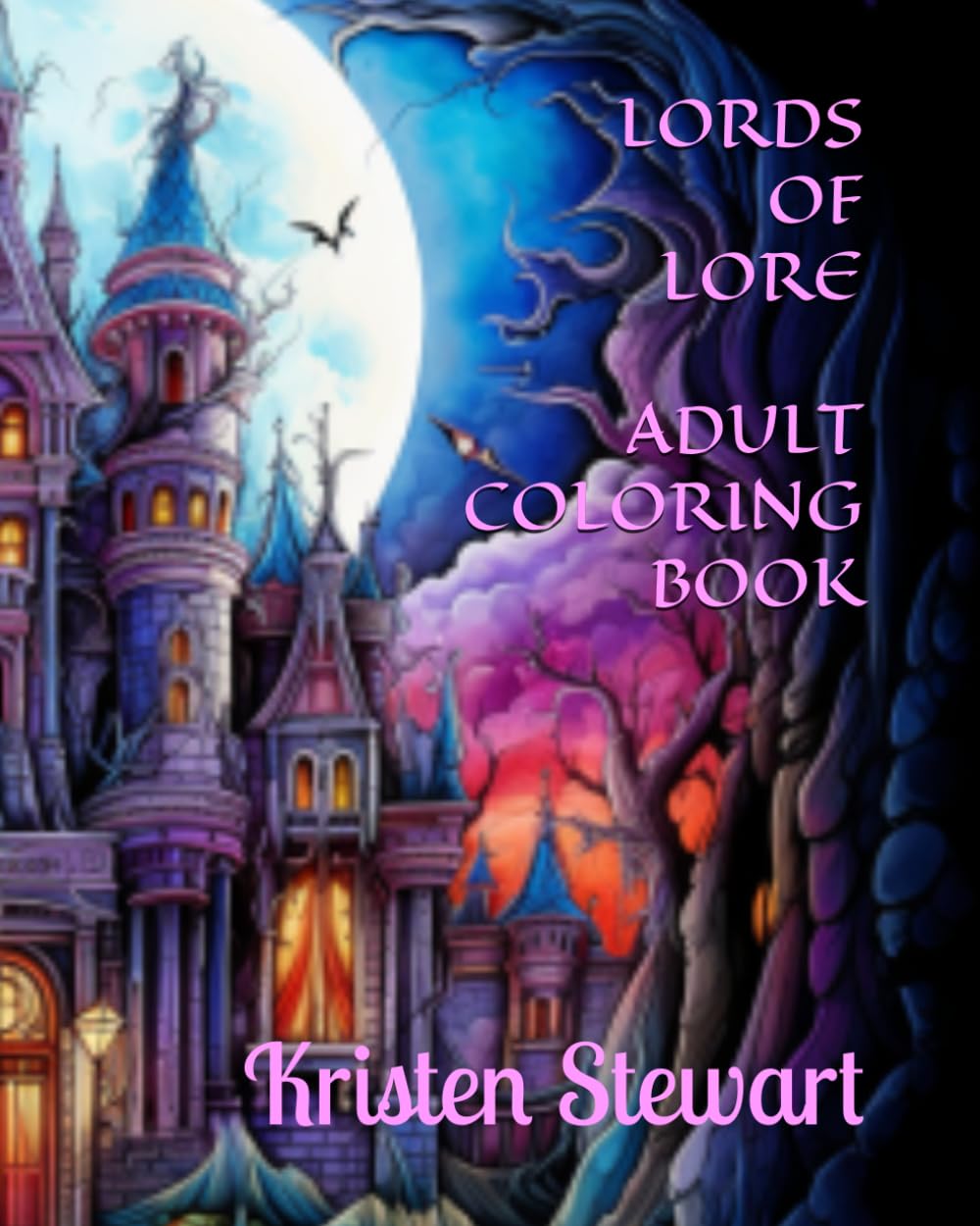 Amazon.com: Lords of Lore: Adult coloring book: 9798851340840: Stewart, Kristen, Stewart, Ryan ...