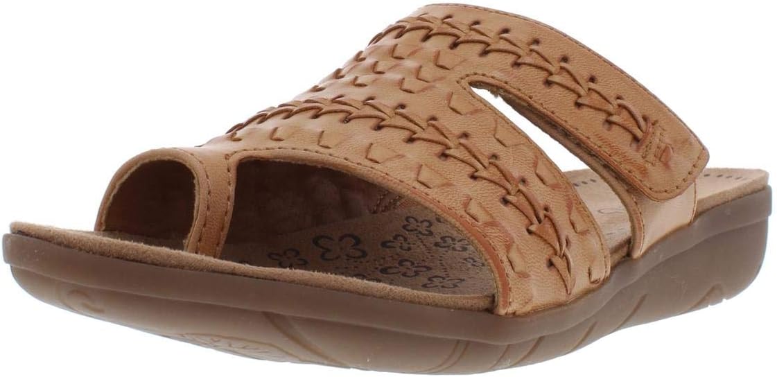 Amazon.com | Bare Traps Womens Jeaney Open Toe Casual Slide Sandals ...