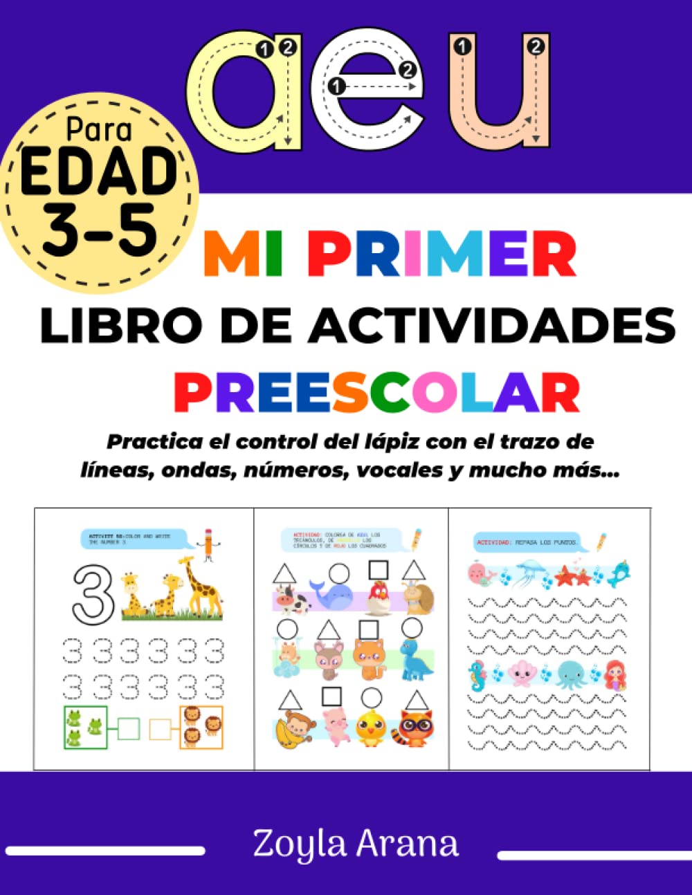Gran Preescolar: Libro de Trabajo Preescolar (A partir de 3 hasta 5 ...