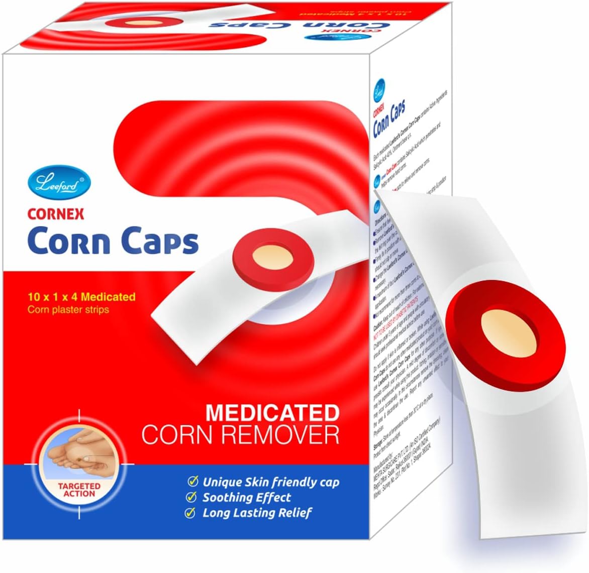 Amazon.com: Leeford Cornex Corn Cap Pack of 12 : Health & Household