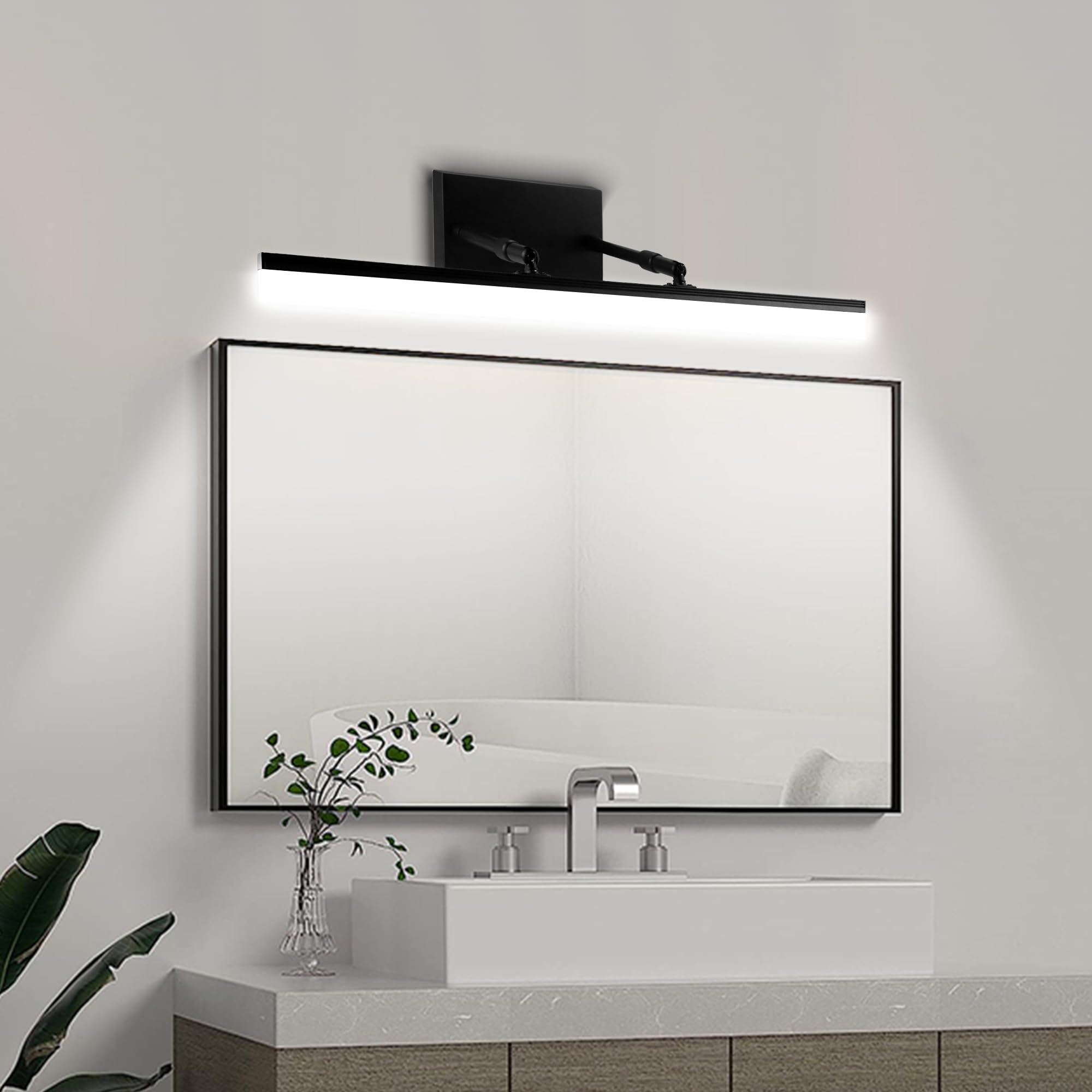 ROOAUG 24 inch LED Modern Bathroom Vanity Light | Bathroom Vanity Bar ...