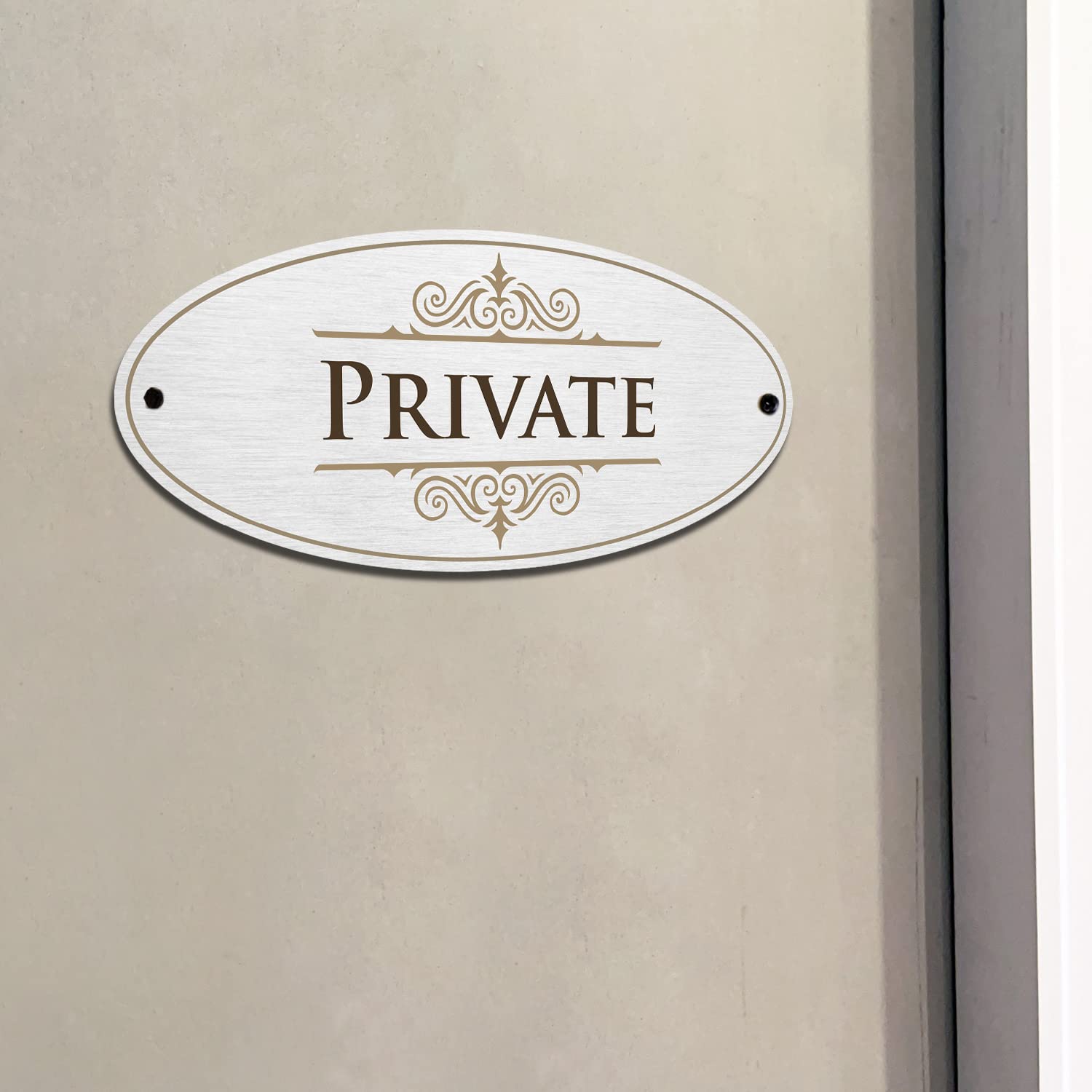 Snapklik.com : Designer Private Sign For Door, 3M Adhesive Backing ...