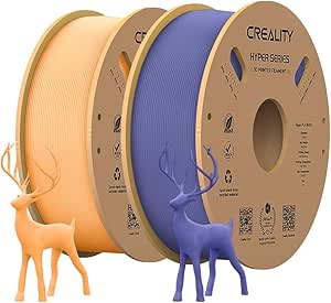 Amazon.com: Creality Hyper PLA Filament 1.75mm, 3D Printer Filament ...
