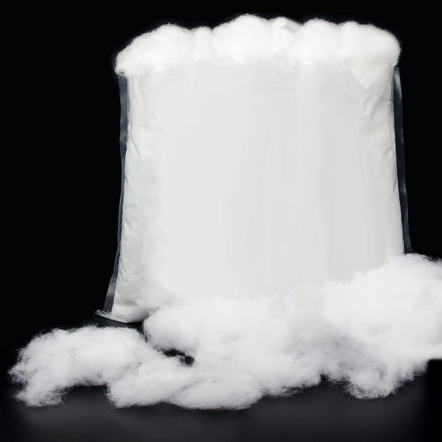 Amazon.com: liamasum Christmas Fake Snow Decor, 1LB Fiber Cotton ...