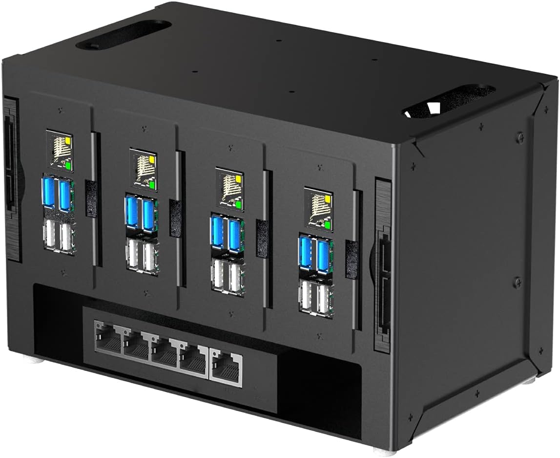 UCTRONICS Complete Enclosure for Pi Cluster, with 4 Nepal | Ubuy