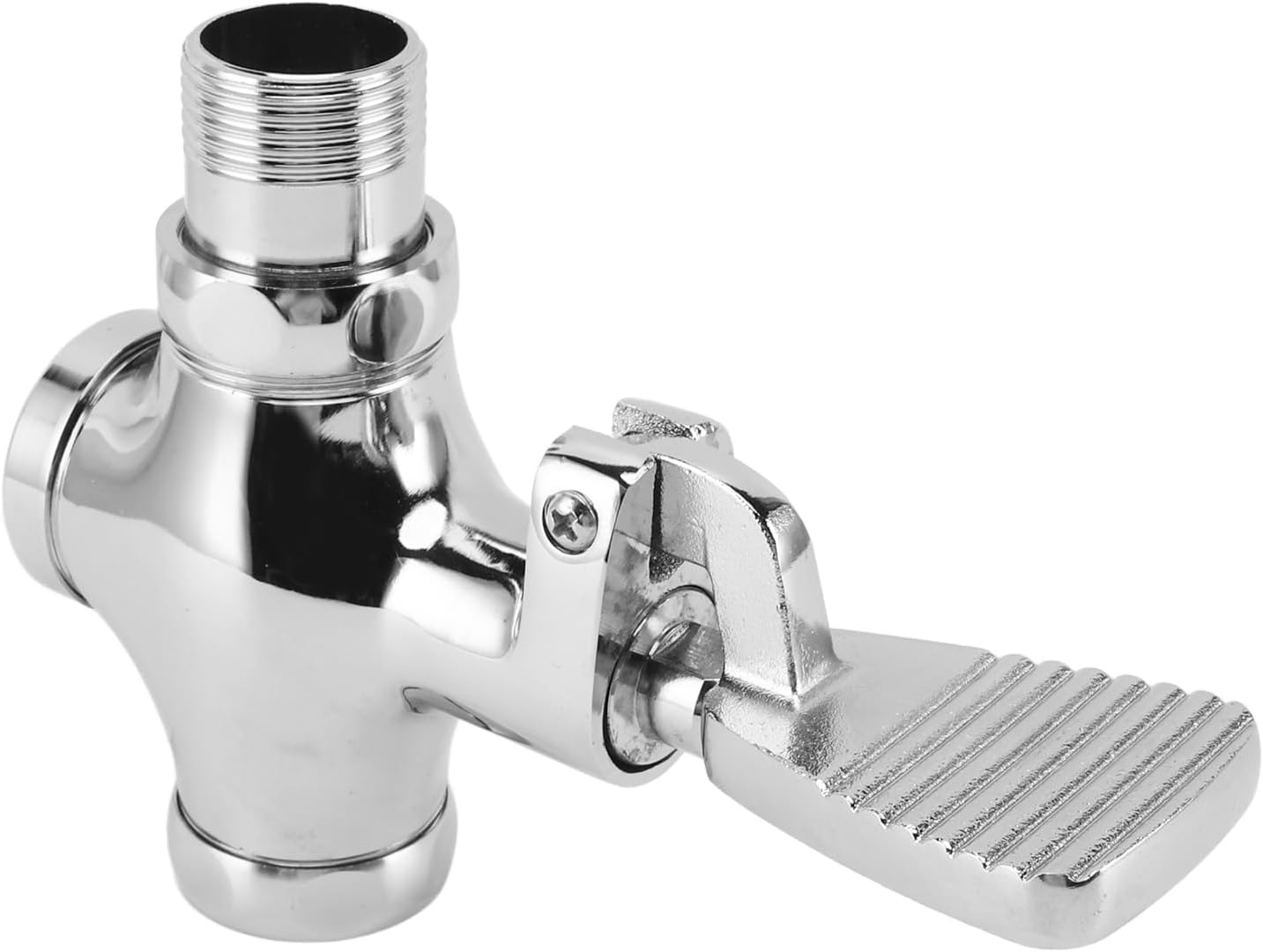 Brass Toilet Foot Pedal Flush Valve Non Slip Easy Water Saving, Delayed ...