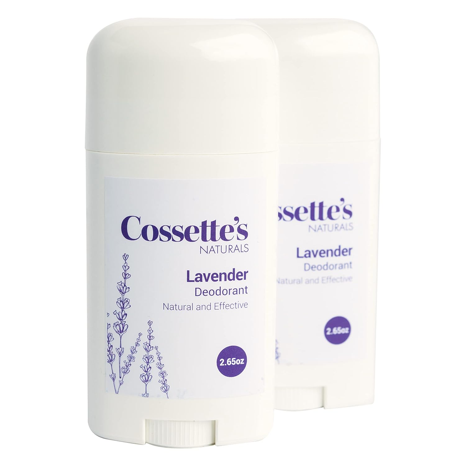 Amazon.com : Cossette's Naturals - Natural Effective Deodorant for Men ...