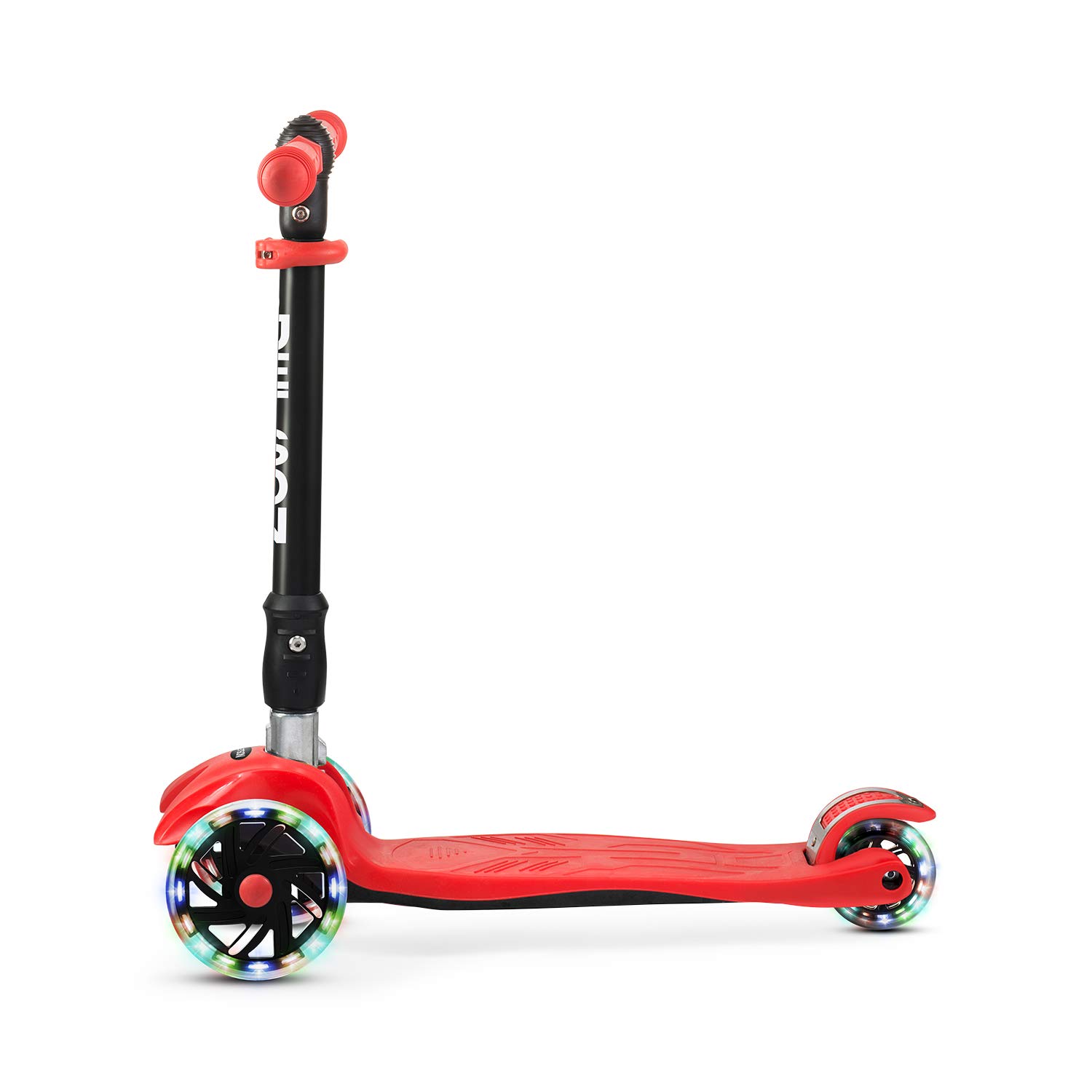 Snapklik.com : Jetson 3-Wheel Scooters - Twin Kick Scooter (Red ...