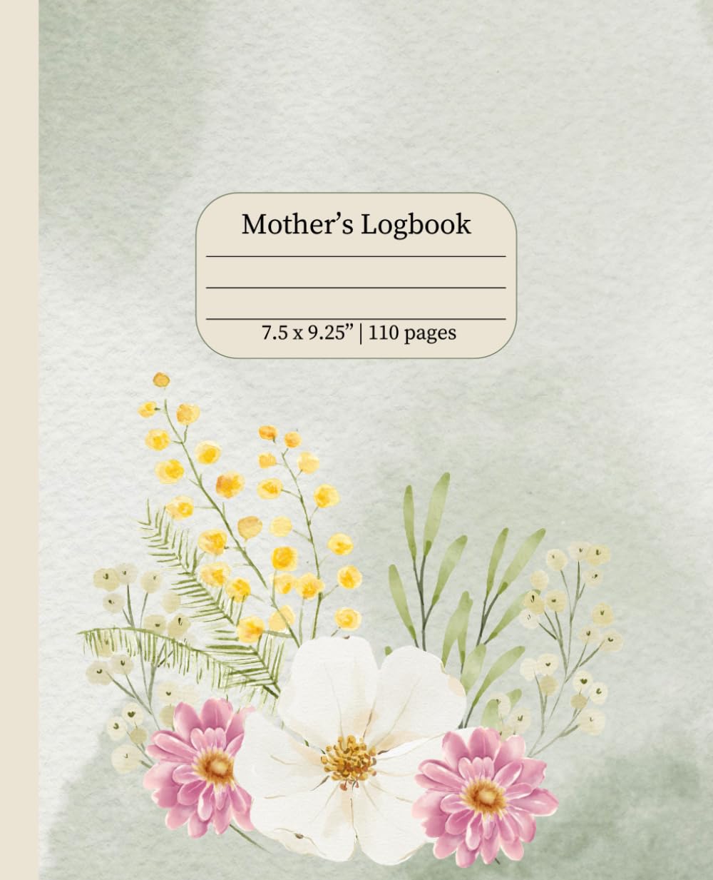 Mother’s Logbook Composition Notebook: Floral Charlotte Mason inspired ...
