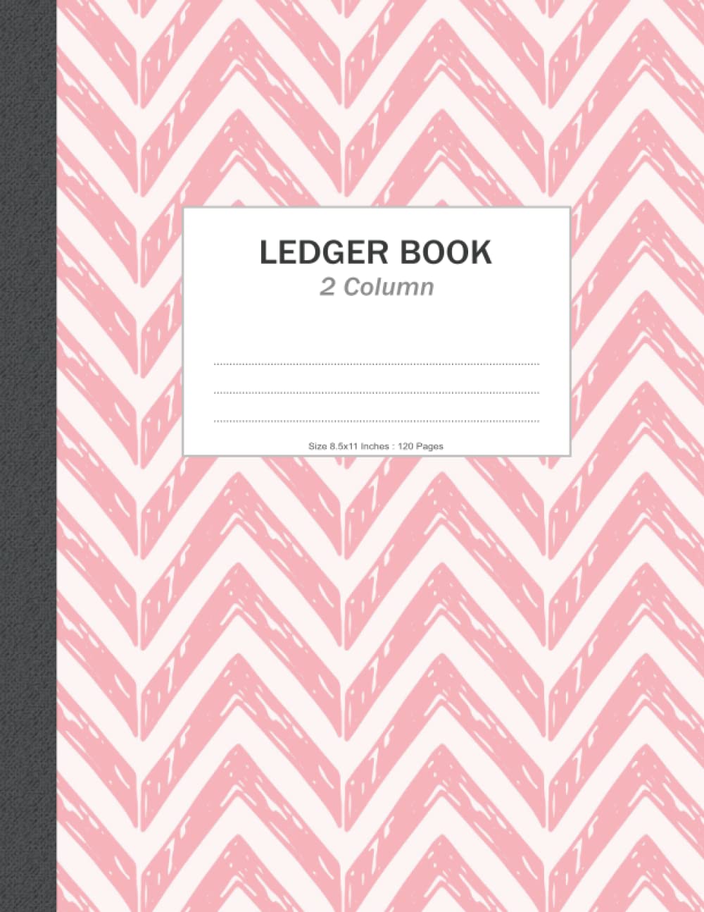 Ledger Book 2 Column: Accounting Ledger Book 2 Column, 120 pages , 8 ...