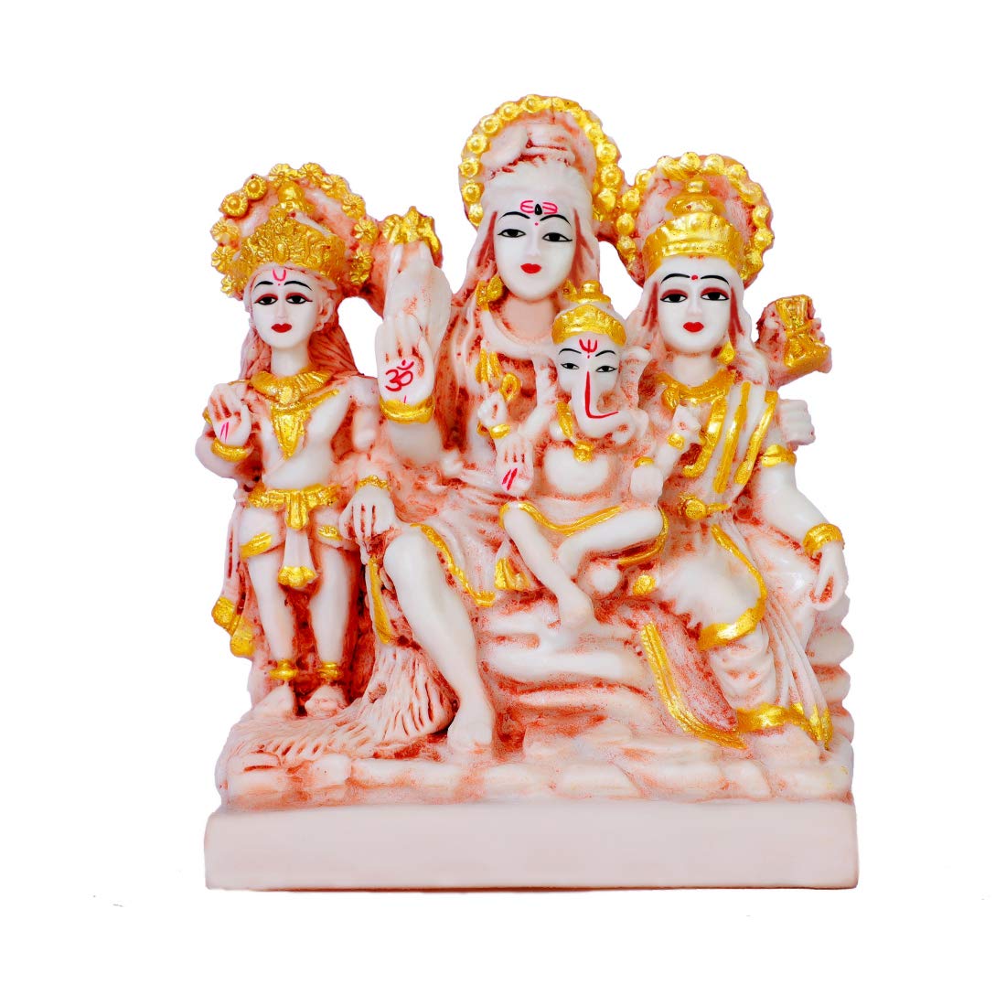 Buy KEF11-Shiv Parivar God Idol,Shiv Parivar God Murti Figurine ...