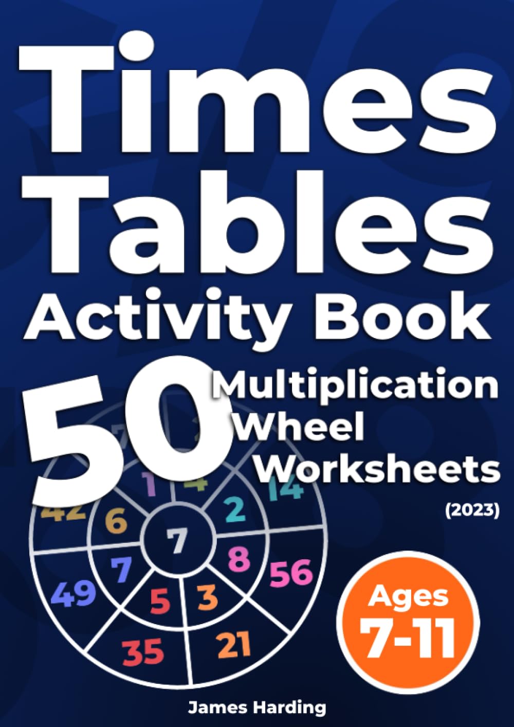 Times Tables Activity Book – 50 Multiplication Wheel Worksheets (2023 ...