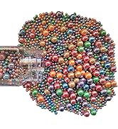 Amazon.com: Edible Red Sugar Pearls Candy Sprinkles 120G/ 4.23Ounce ...