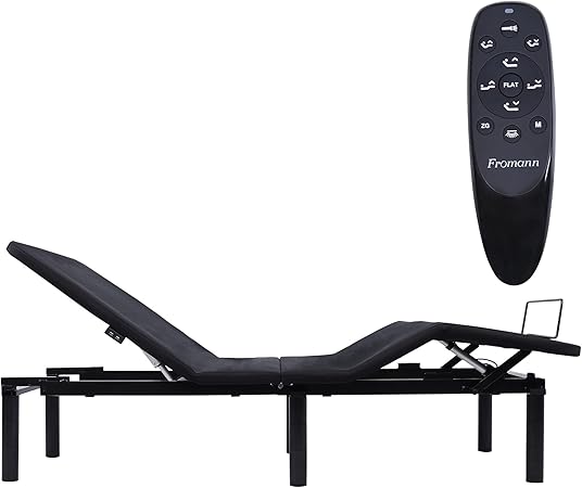 Amazon.com: Fromann Twin XL Electric Adjustable Bed Base Frame with ...