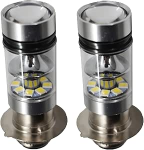 Amazon.com: waltyotur 2PCS H6M P15D 70023 Headlight Bulbs 100W 6000K ...