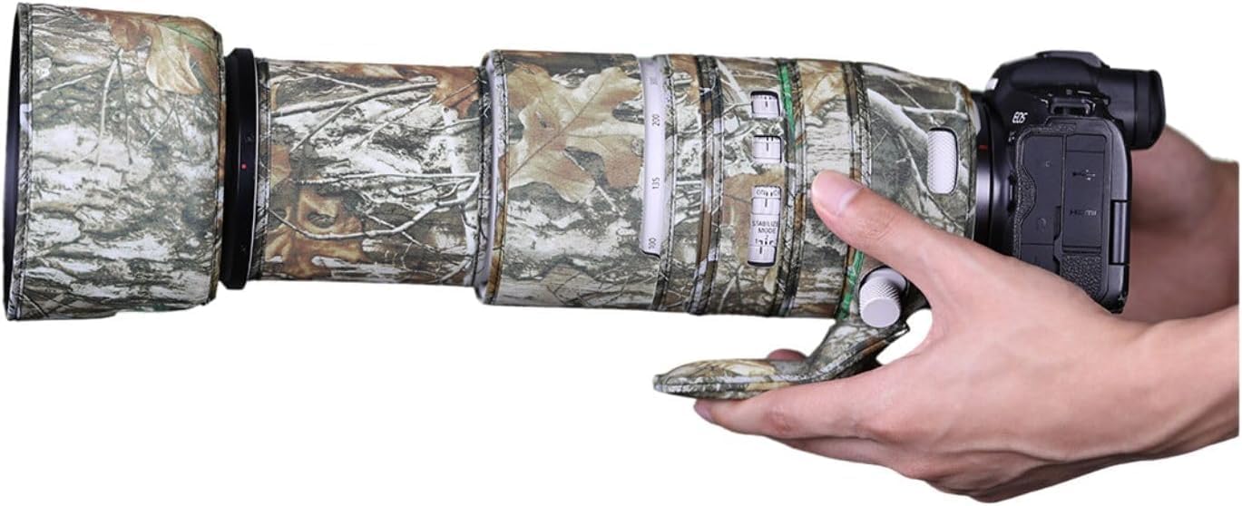 Amazon.com : ROLANPRO Camouflage Lens Cover for Canon RF 100-500mm F/4. ...