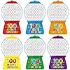 Amazon.com: 36Pcs 100th Day of School Gumball Machine Paper Crafts,100 ...