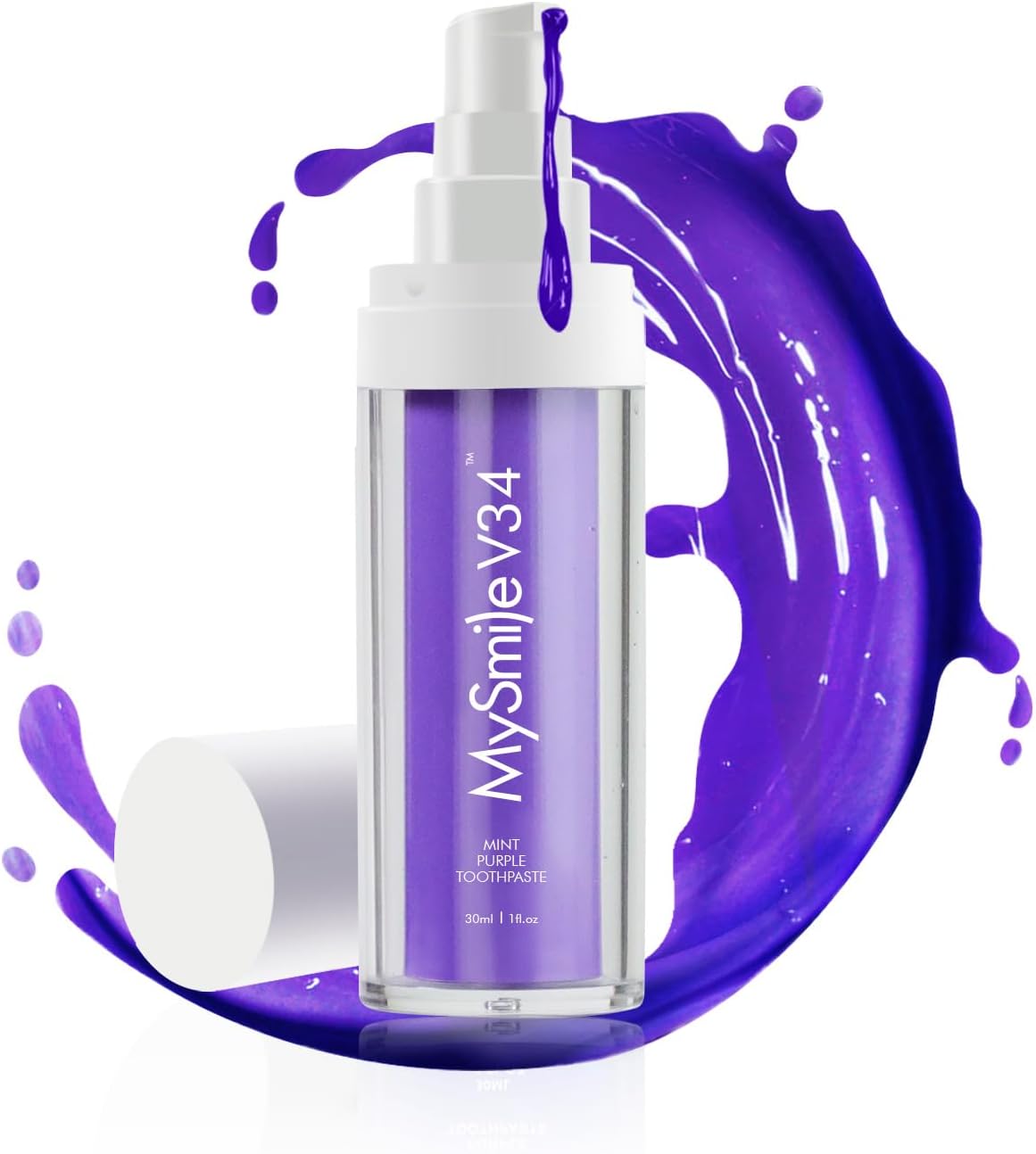 MySmile Teeth Whitening Toothpaste - Tooth Brighten Color Corrector ...