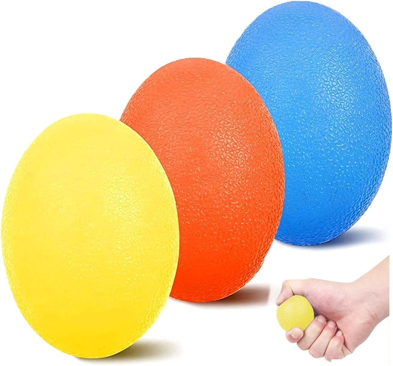 Stress Balls for Adults and Kids(3 Pack),Stress Relief Balls, Hand Grip ...