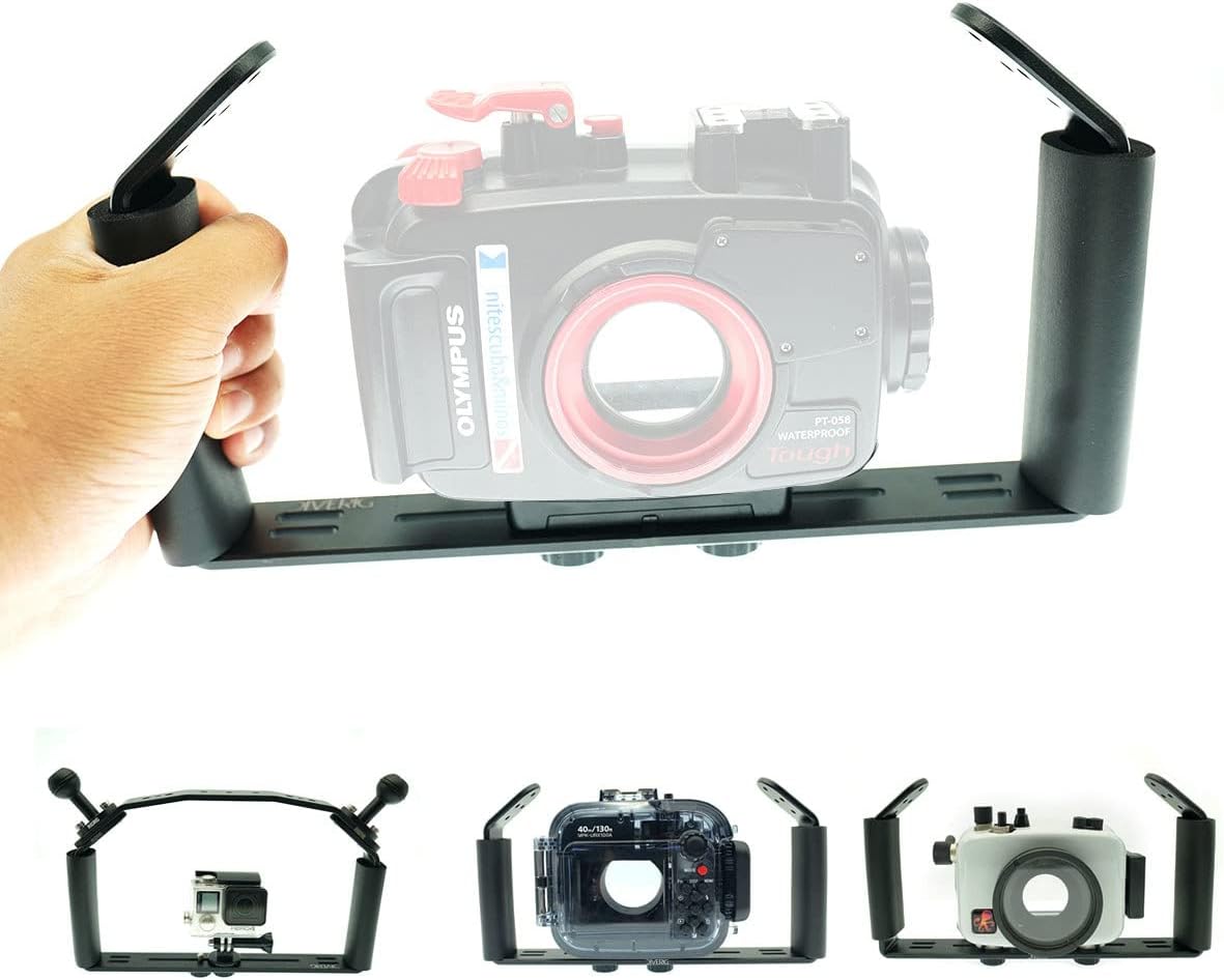 Amazon.com : nitescuba Underwater Handle Tray Bracket Aluminum Alloy ...