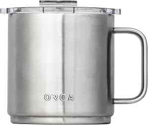 Amazon.com: ORCA Camper 16oz | Temperature Insulated, Durable Mug with ...