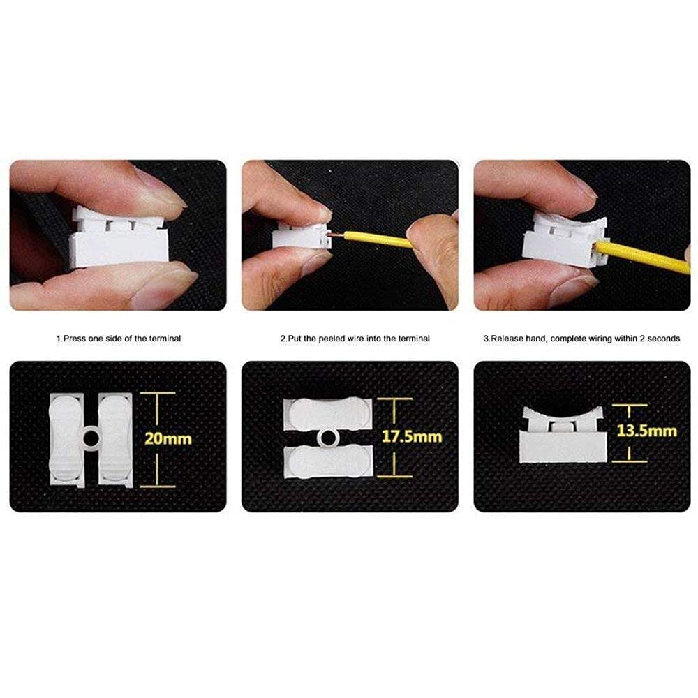 Buy DIY Crafts CT-DIY-HI-20925 CH2 Spring Wire Connector Quick ...