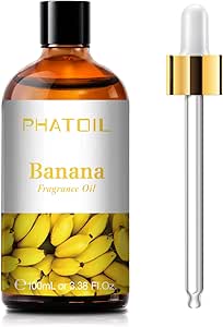 PHATOIL Banana Fragrance Oils, 3.38FL.OZ Large Volume Banana Oil ...