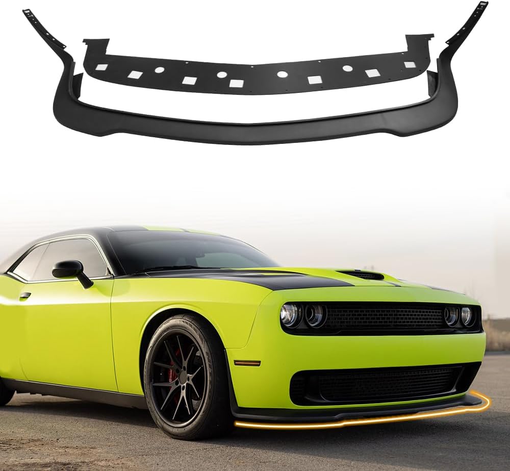 Amazon.com: MODILOVER Front Bumper Lip Spoiler, Compatible with 2015 ...