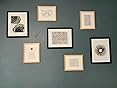 Amazon.com: Set 12 Boho Wall Art - Black And White Art Prints, Abstract ...