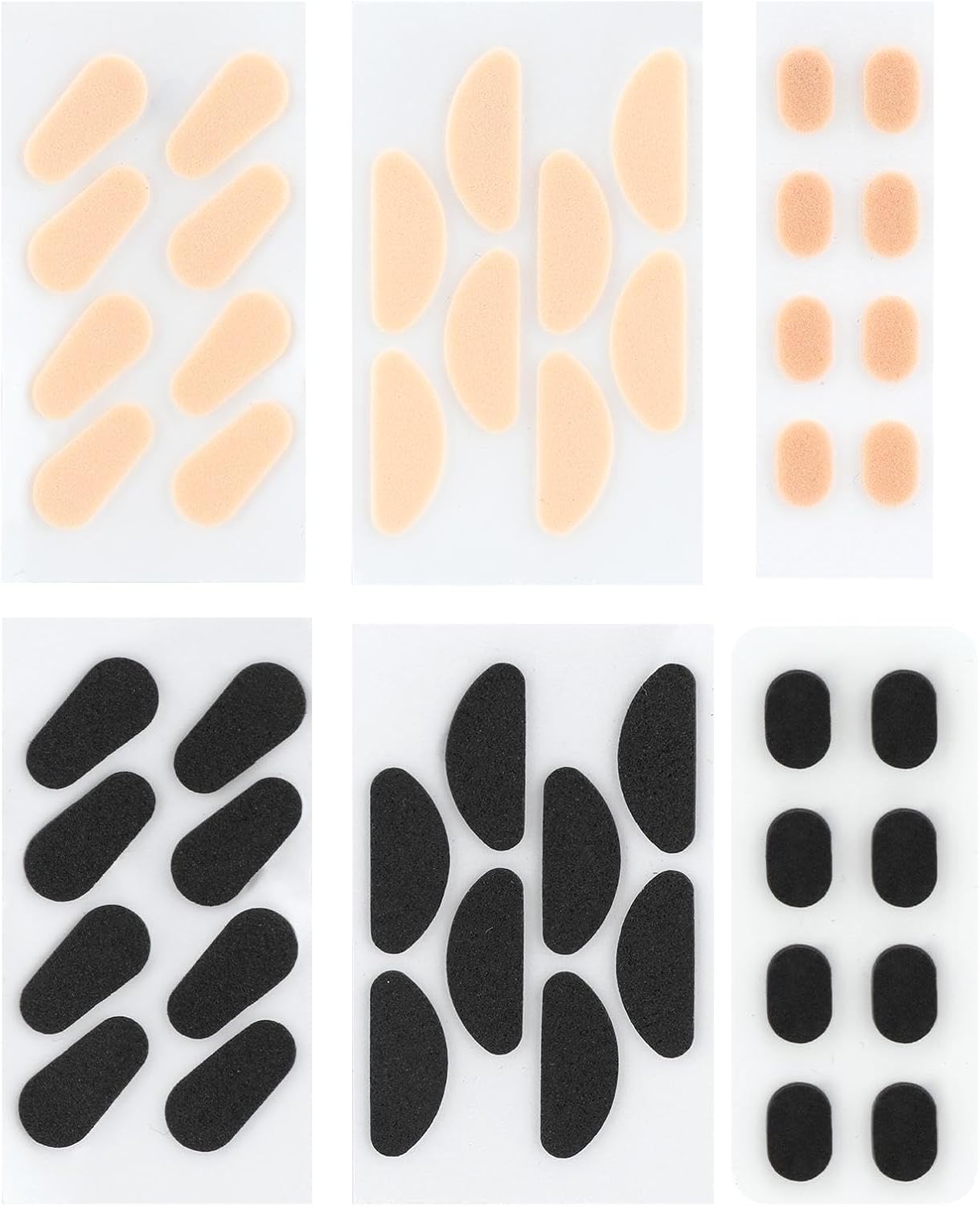 Amazon.com: SYCOOVEN 24pairs Soft Foam Nose Pads Adhesive Anti Slip ...