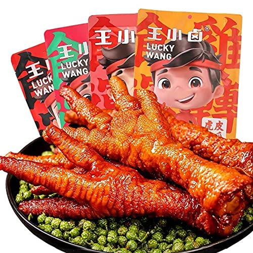 Buy Braised Tiger Skin Chicken Feet Braised Chicken Feet Braised Cooked ...