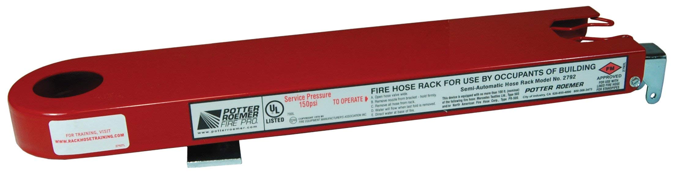 Amazon.com: Dixon FHPR150 1 1/2" FIRE Hose PIN Rack : Industrial ...