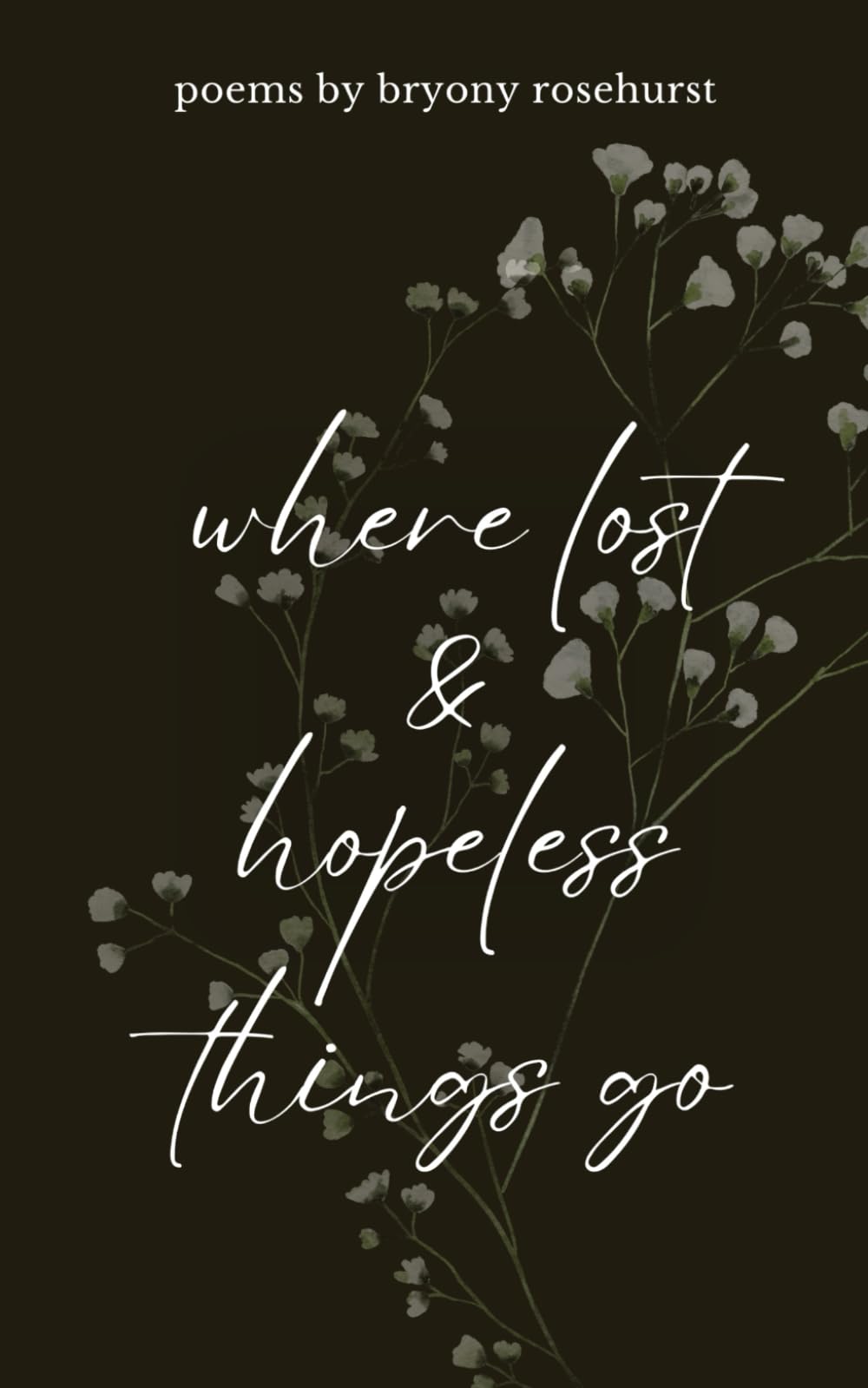 where lost & hopeless things go: poems: Rosehurst, Bryony ...