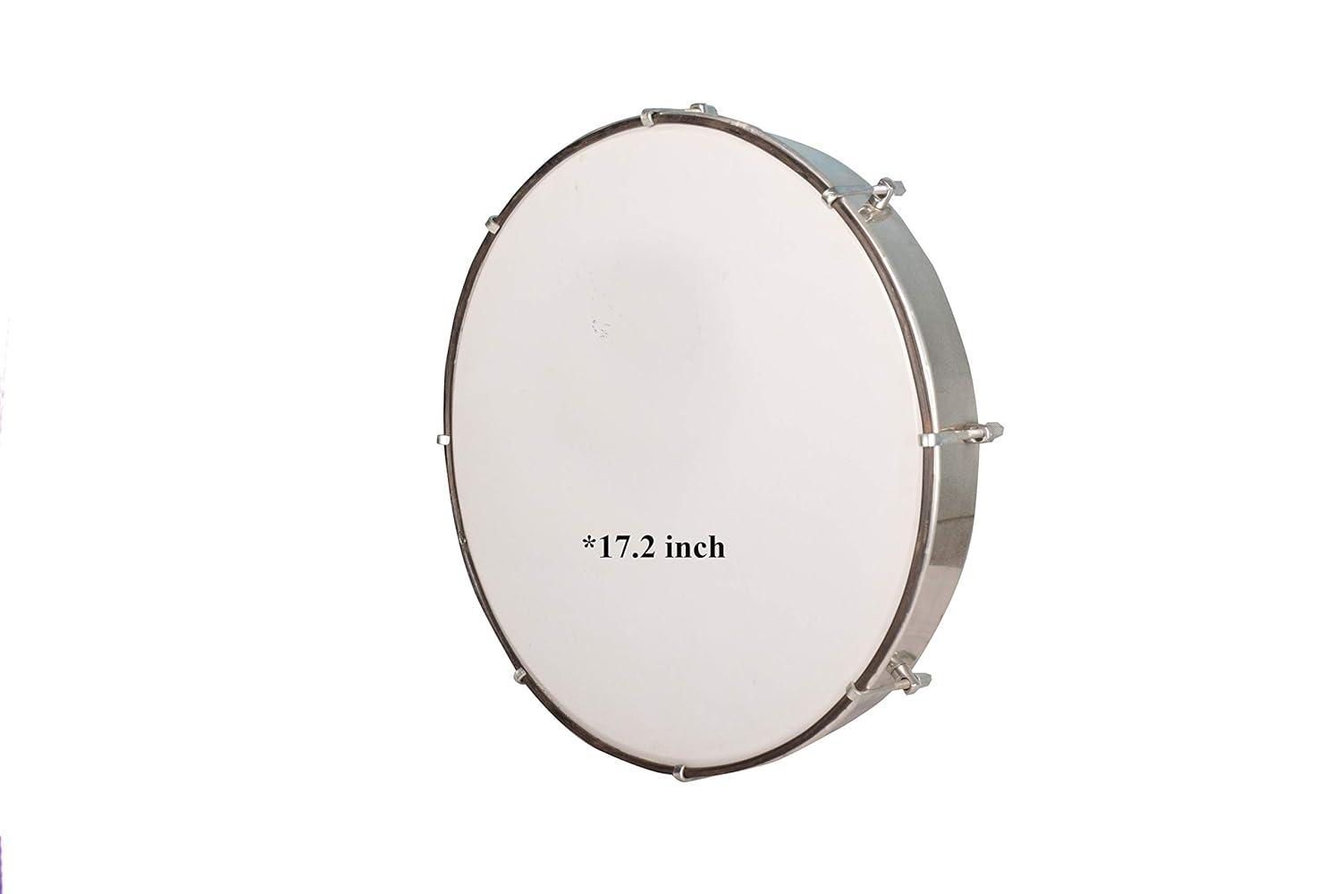 Kannan Musical Instruments Duff (S.S), 17.2 inch, Silver : Amazon.in ...