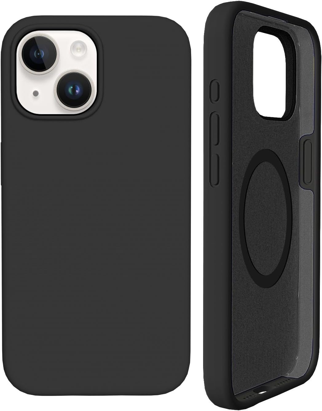 Totem Silicone MagRing Case for iPhone 15 Back Cover Case | 10 ft Drop ...