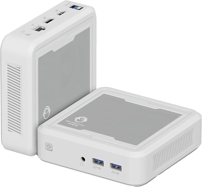 Amazon.com: UDPTCP Mini PC,Ryzen 7 2700U, 2*DDR4 Mini Computers(4C/8T ...