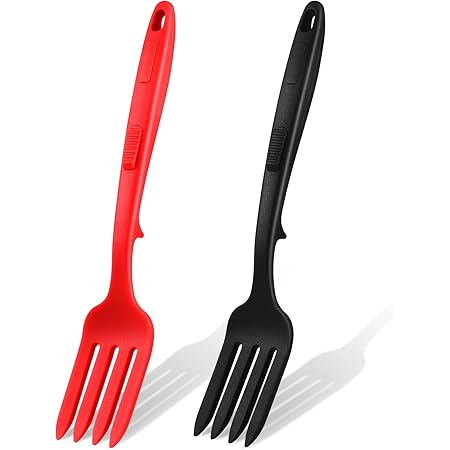 Amazon.com: Wooden Forks for Cooking - 2 pcs Wood Fork Set Perfect Size ...
