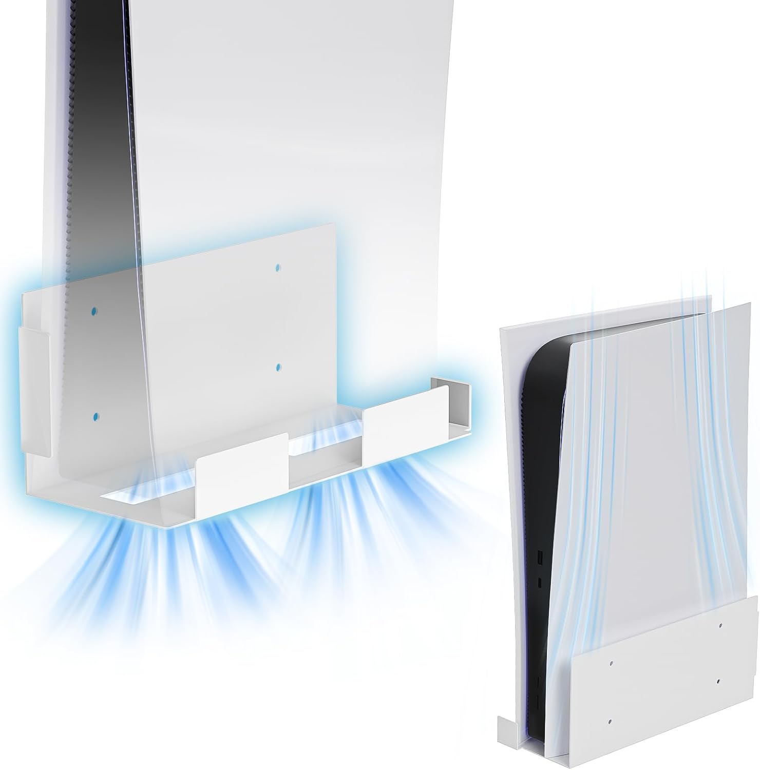 Amazon.com: WALI Wall Mount for PS5 , Metal Wall Holder for PS5 Slim ...