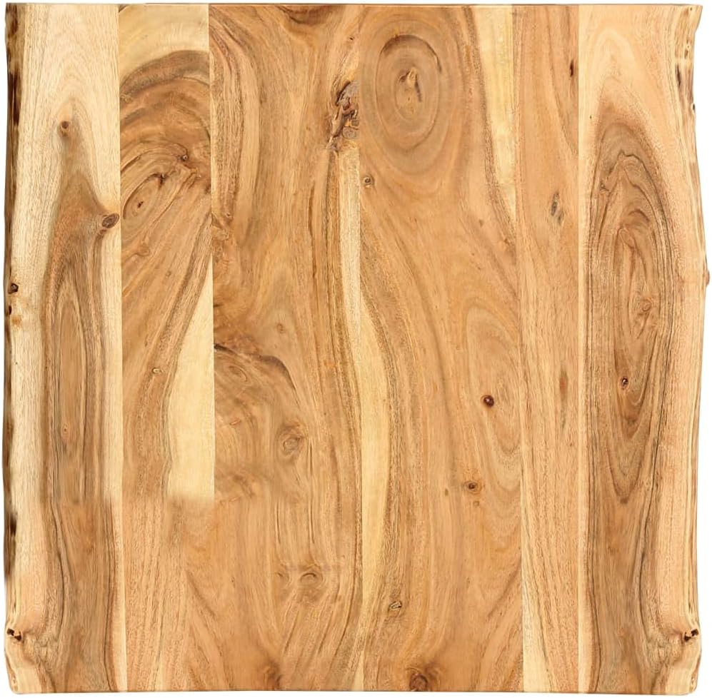 vidaXL Massive Akazienholz Tischfläche 60 x 60 x 2,5 cm : Amazon.de ...