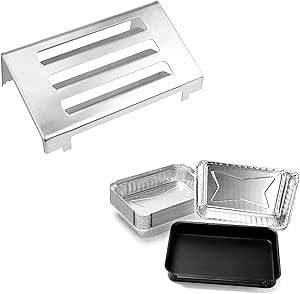 Amazon.com : Uniflasy 67060 Stainless Steel Heat Deflector and 93305 ...