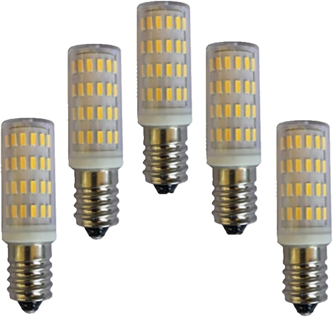 ROBAUN E14 12V LED Bulbs 5W 63 SMD 4014, 400-450 Lumen 12-24V AC/DC for ...