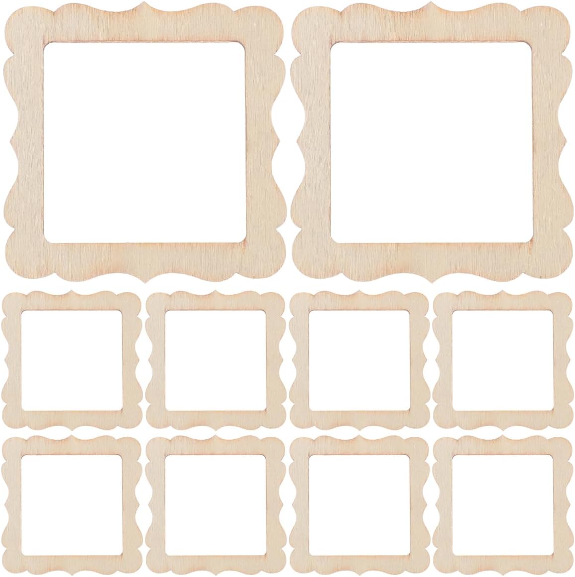 Amazon.com: Bright Creations Unfinished Wooden Picture Frames for ...