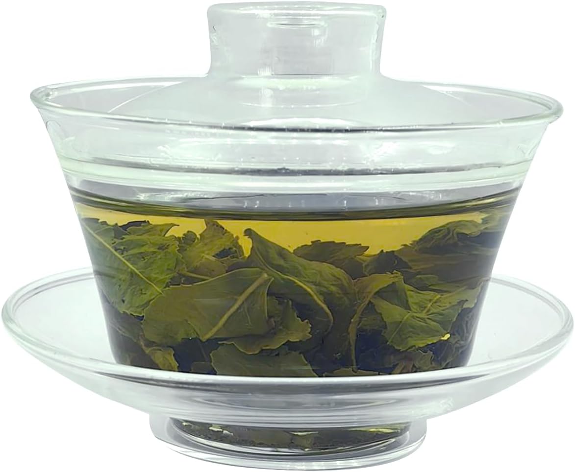 Amazon.com | Never King Crystal Gaiwan Chinese/Japanese Glass Gaiwan ...