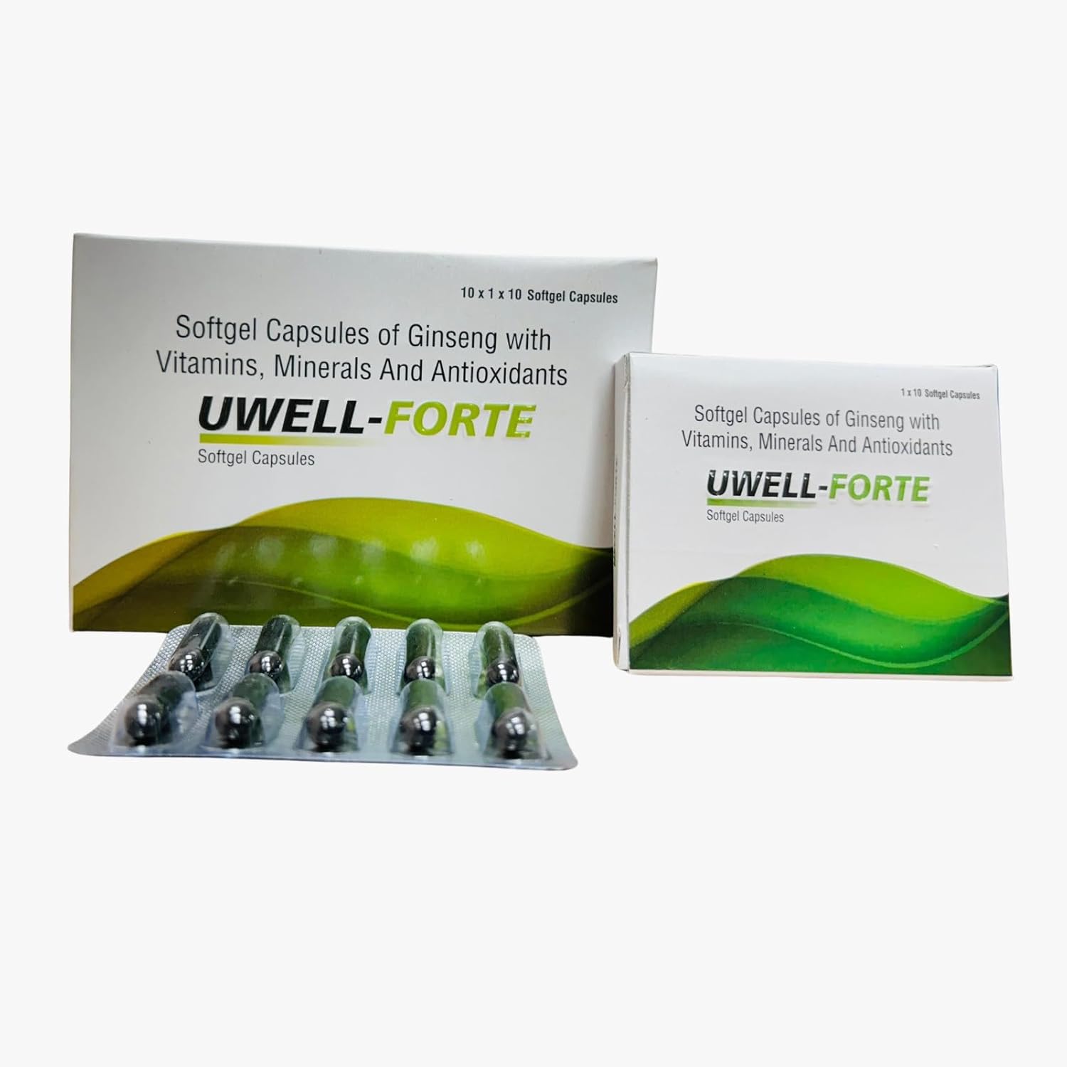 Ulive Pharma Uwell Forte Multivitamin Softgel Capsules | Comprehensive ...
