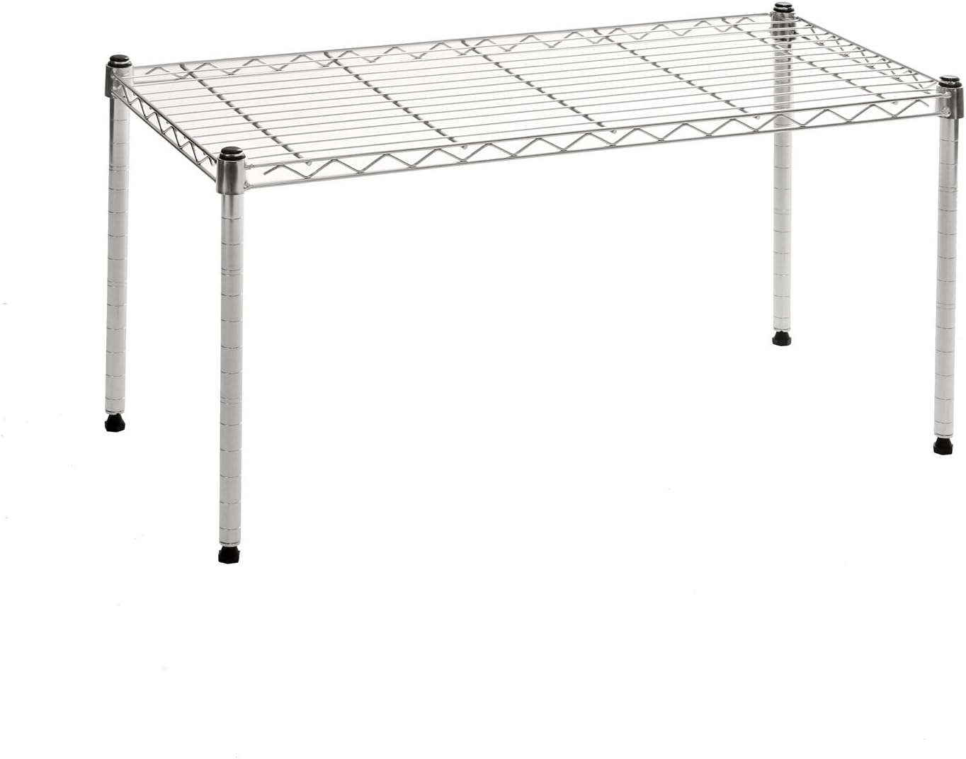 Amazon.com: Seville Classics Single Stacking Shelf, Wide : Home & Kitchen